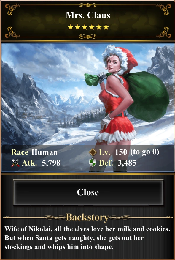 Mrs. Claus | Lord of the Dragons Wiki | Fandom