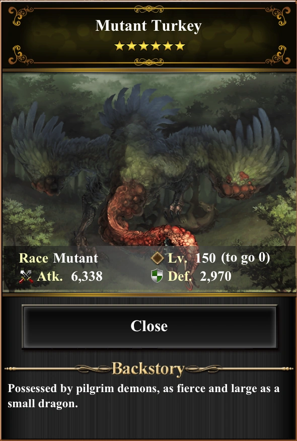 Mutant Turkey | Lord of the Dragons Wiki | Fandom