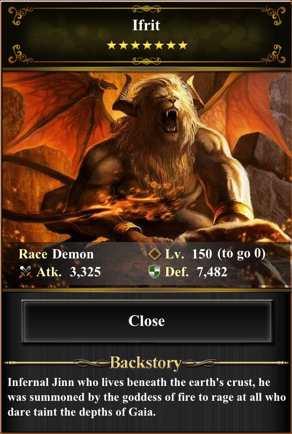 Ifrit | Lord of the Dragons Wiki | Fandom