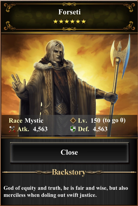 Forseti | Lord of the Dragons Wiki | Fandom