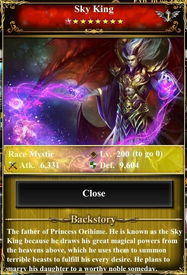 Sky King (Evolution I) | Lord of the Dragons Wiki | Fandom