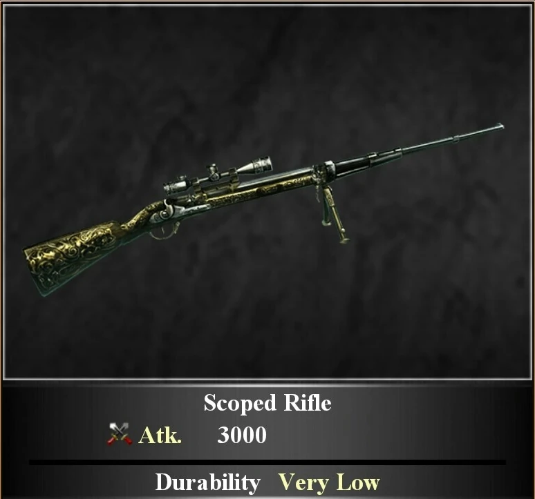 Scoped Rifle | Lord of the Dragons Wiki | Fandom