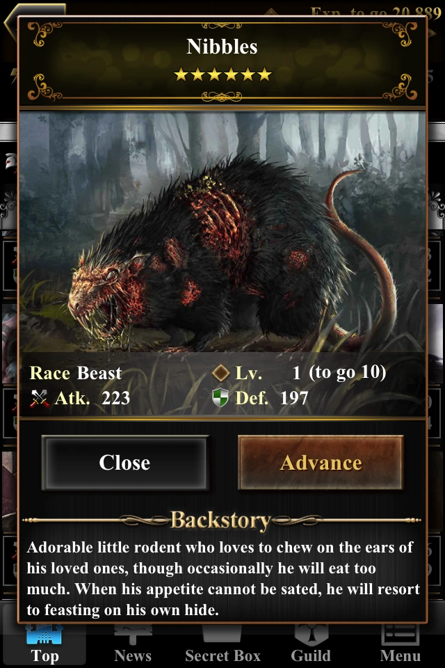 Nibbles | Lord of the Dragons Wiki | Fandom