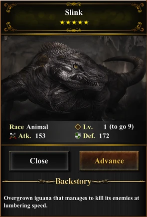 Slink | Lord of the Dragons Wiki | Fandom