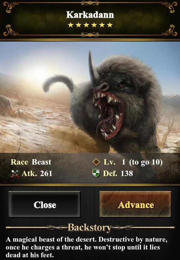 Karkadann | Lord of the Dragons Wiki | Fandom