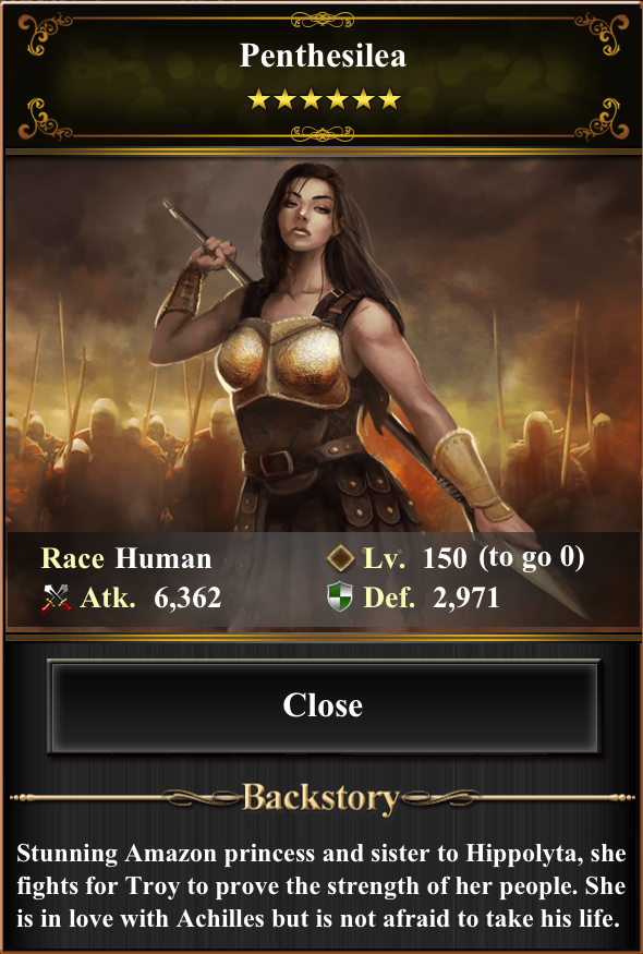 Penthesilea Lord Of The Dragons Wiki Fandom