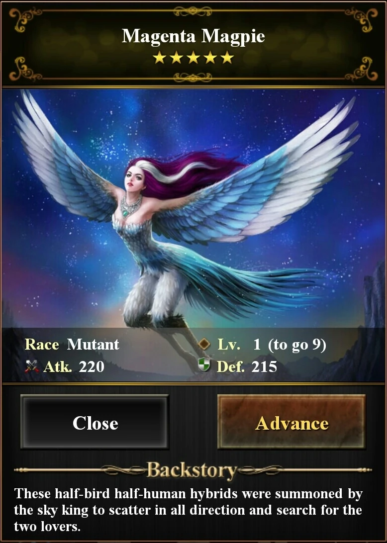 Magenta Magpie | Lord of the Dragons Wiki | Fandom