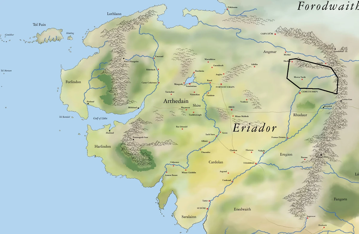 Emyn Rhudaur | Lord of the Ring Wars Wiki | Fandom