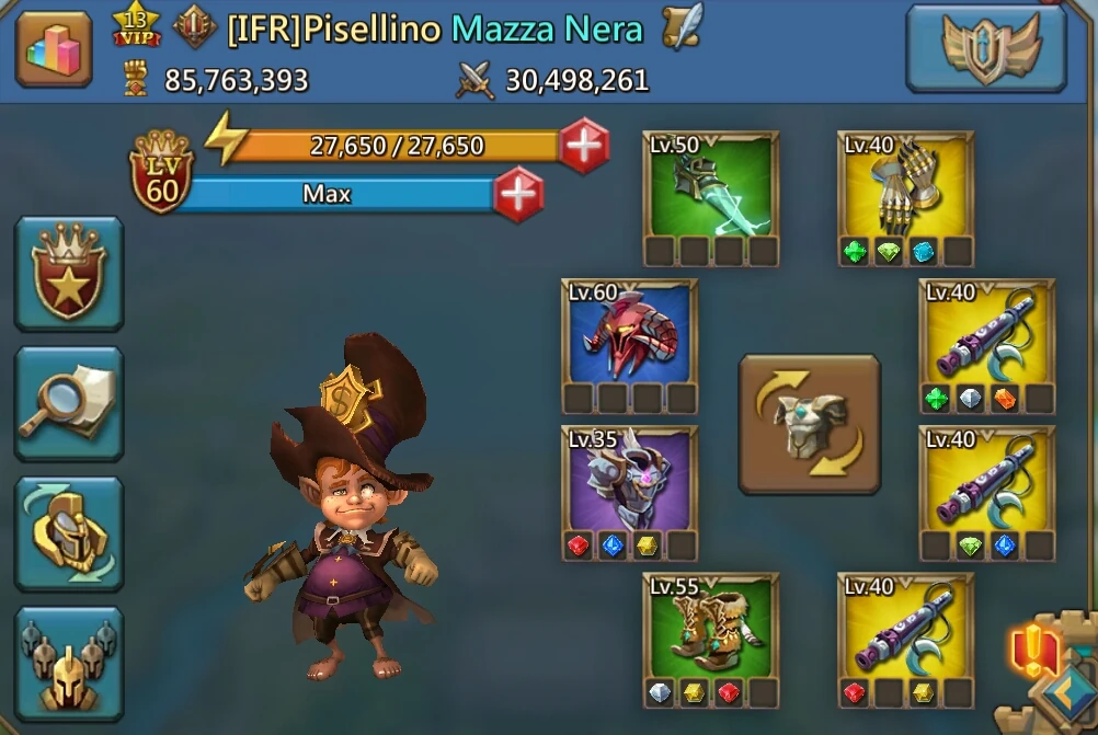 GEAR SETTING | Lords Mobile Italia Wiki | Fandom