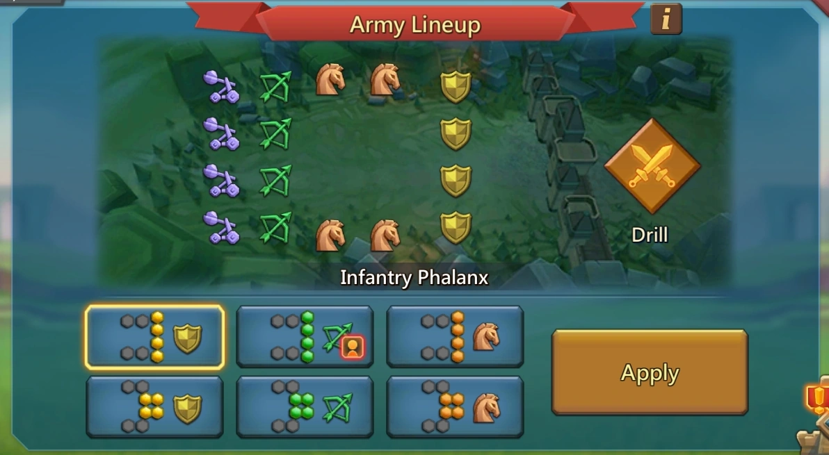 Army Lineup | Lords Mobile Wiki | Fandom