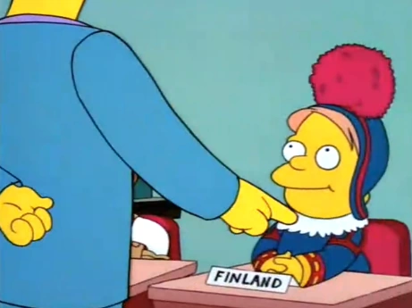 Referencias a Finlandia en Los Simpson | Simpson Wiki en Español | Fandom
