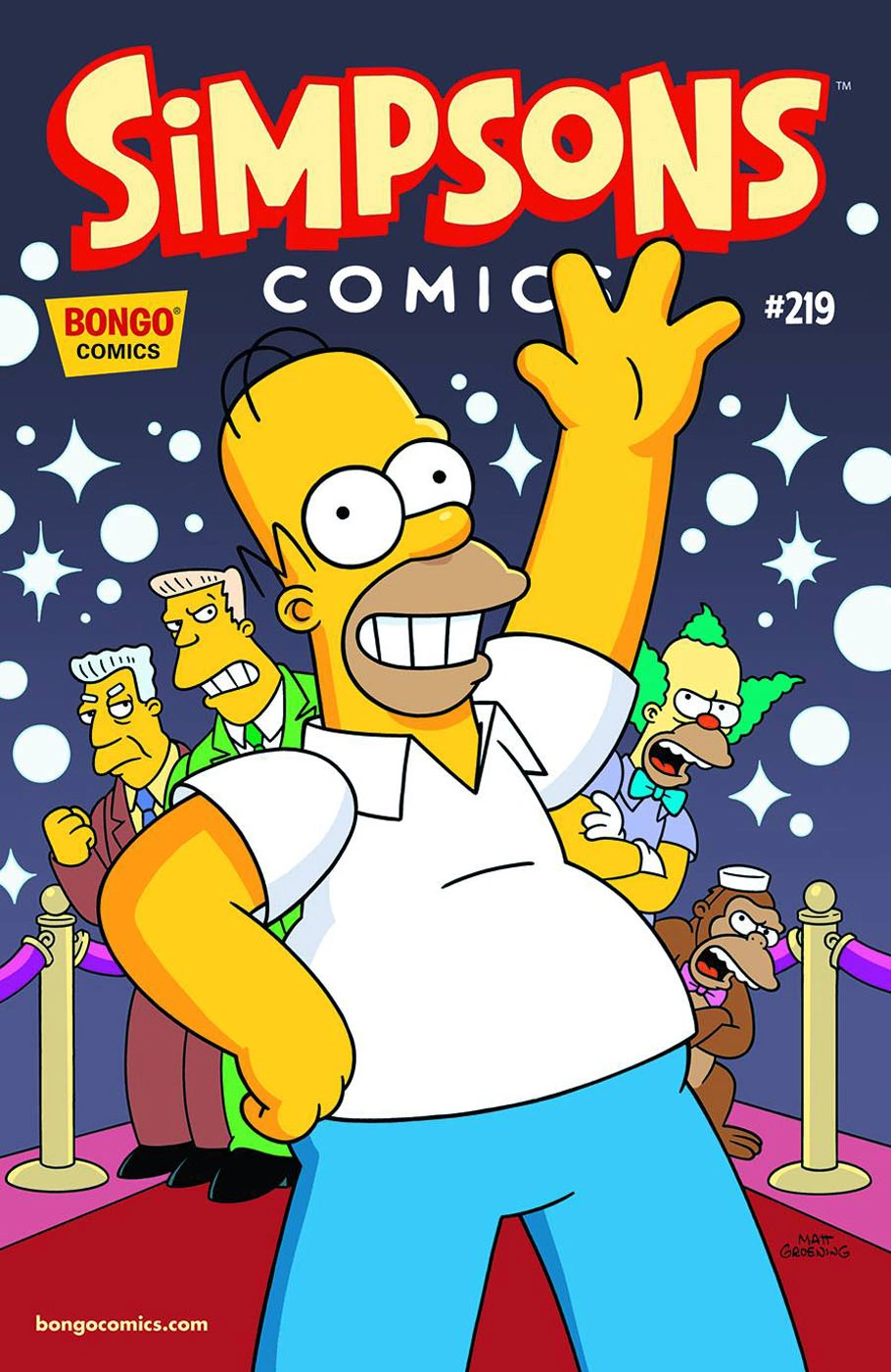 Simpsons Comics 219 | Simpson Wiki en Español | Fandom