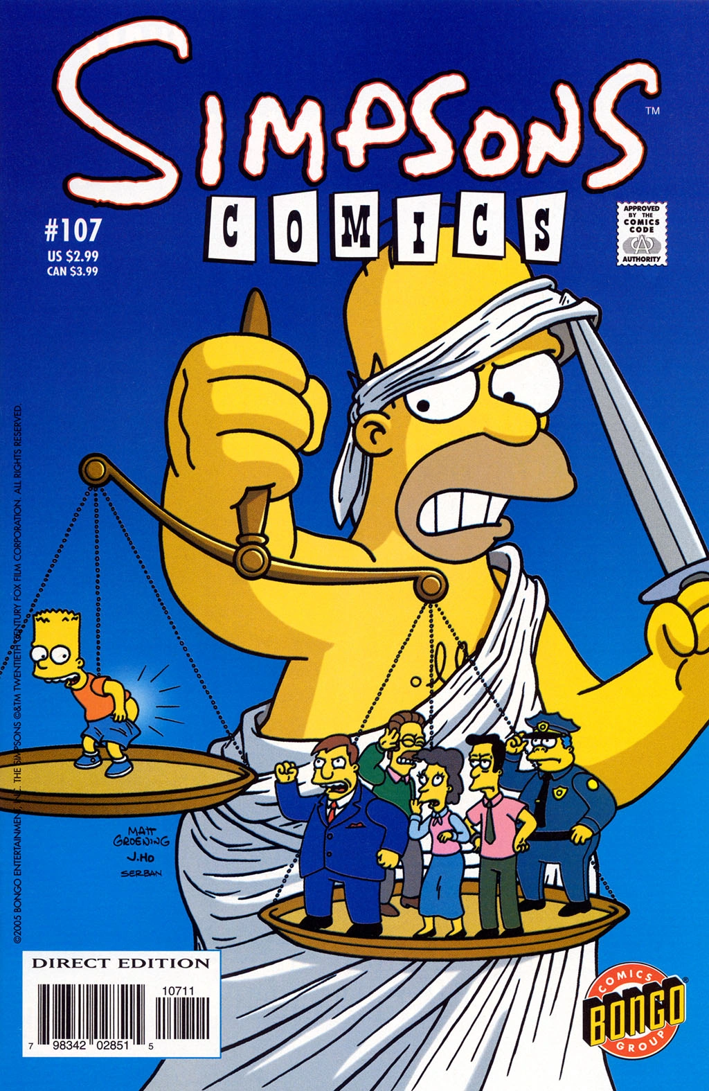 Simpsons Comics 107 | Simpson Wiki en Español | Fandom