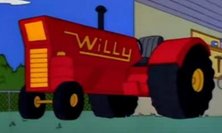 Willie's Tractor | Simpson Wiki en Español | Fandom