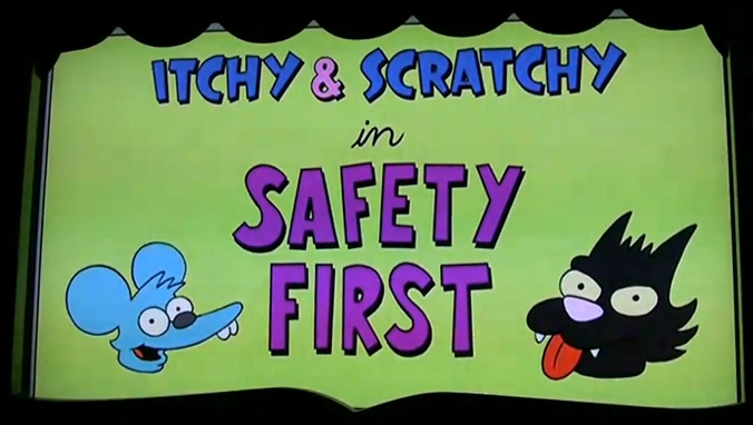 Safety First | Simpson Wiki en Español | Fandom