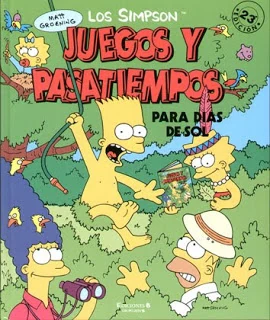 Books of The Simpsons Games for sunny days | Simpson Wiki en Español ...