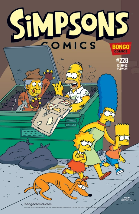 Simpsons Comics 228 | Simpson Wiki en Español | Fandom