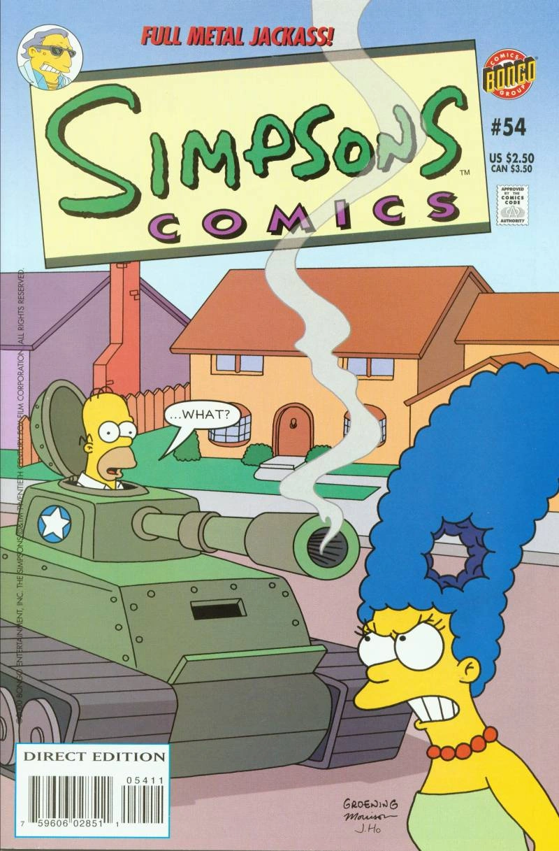 Simpsons Comics 54 | Simpson Wiki en Español | Fandom