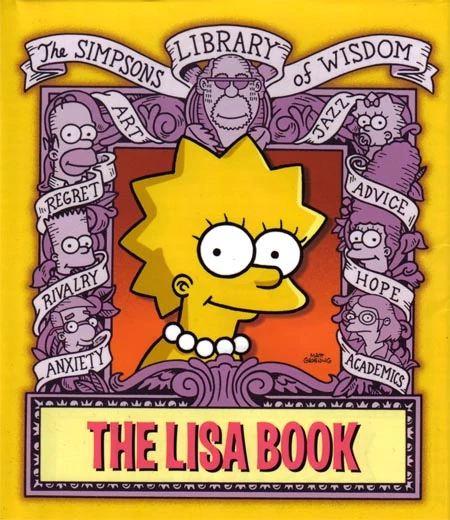 The Simpsons Library of Wisdom: The Lisa Book | Simpson Wiki en Español ...