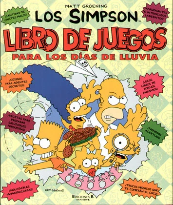 The Simpsons Rainy Day Fun Book | Simpson Wiki en Español | Fandom