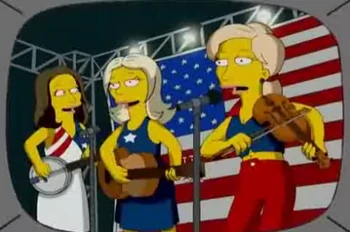 Dixie Chicks | Simpson Wiki en Español | Fandom