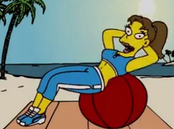 Girl Fitness Trainer | Simpson Wiki en Español | Fandom