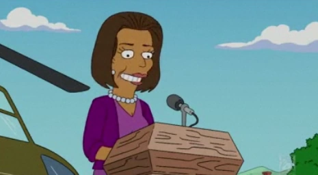 Michelle Obama | Simpson Wiki en Español | Fandom