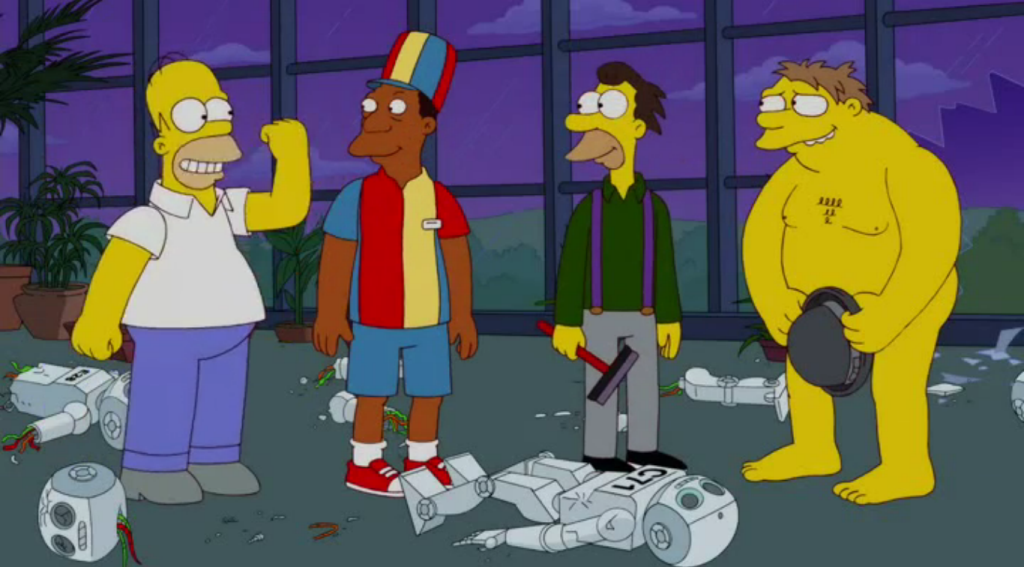 Them, Robot | Simpson Wiki en Español | Fandom