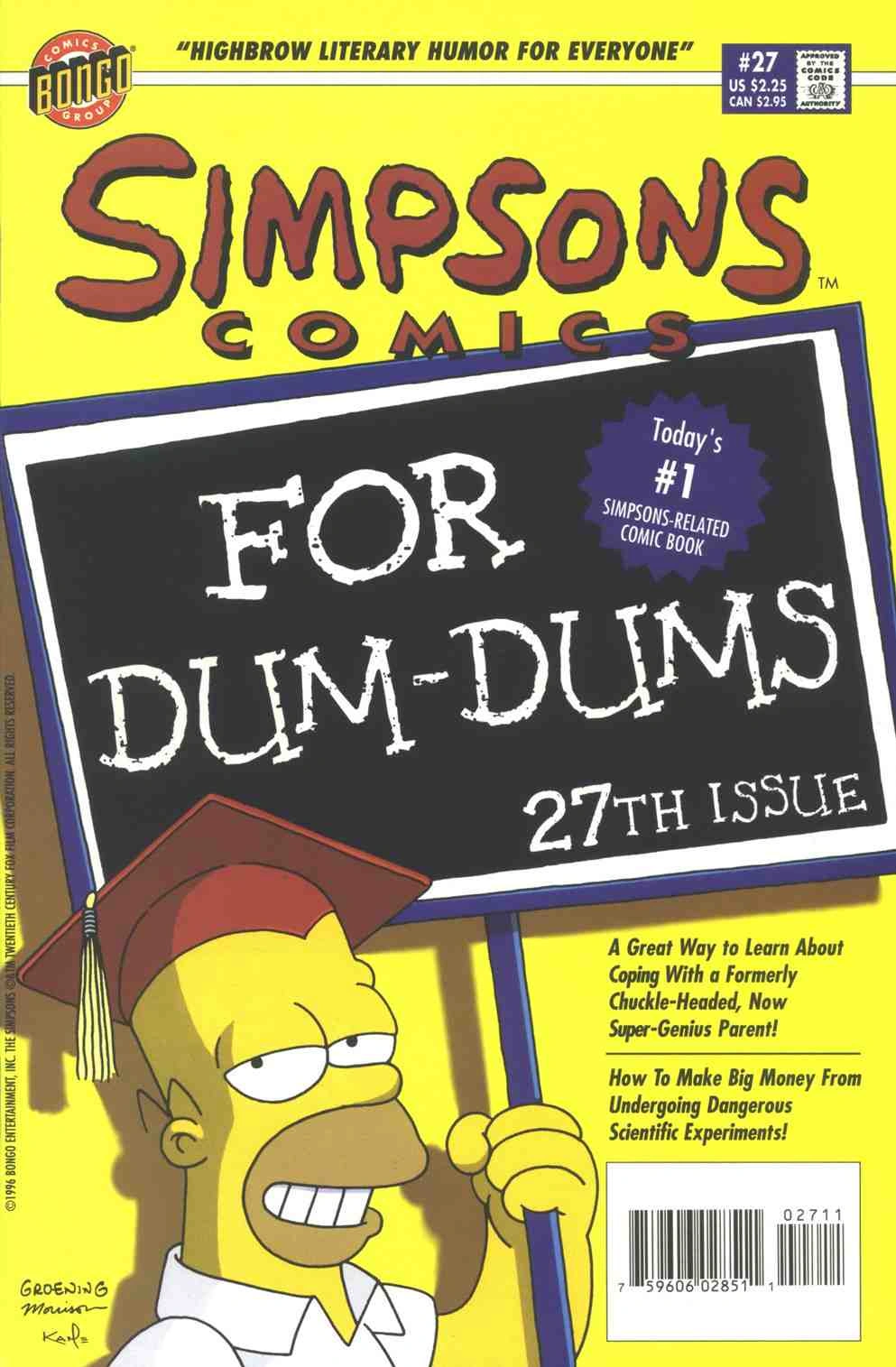 Simpsons Comics 27 | Simpson Wiki en Español | Fandom
