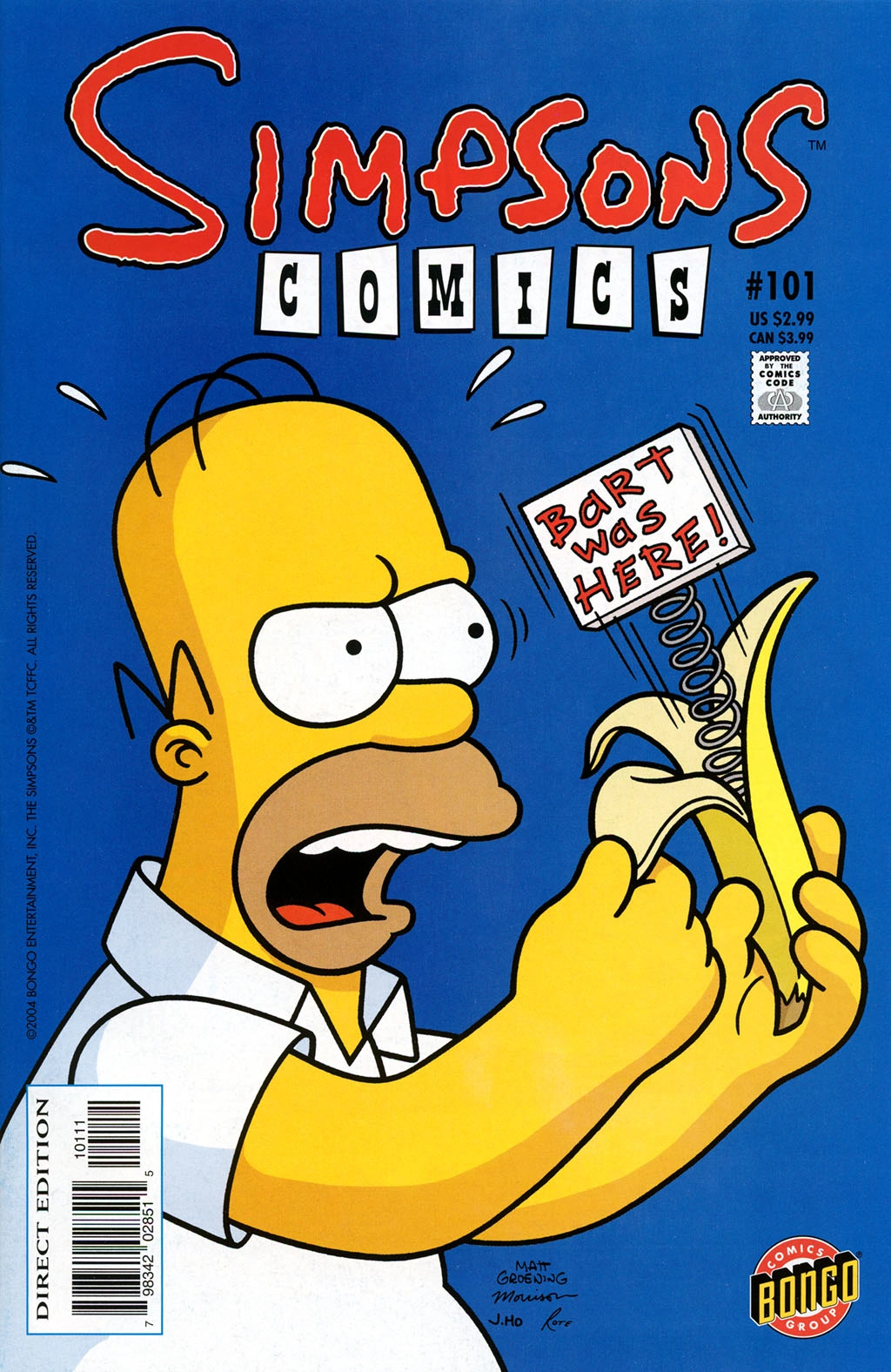 Simpsons Comics 101 | Simpson Wiki en Español | Fandom