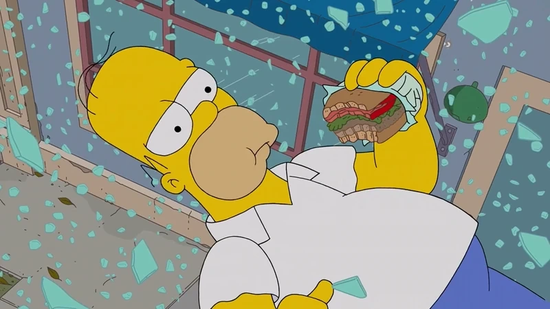 Homer's Adventure Through the Windshield Glass/Imágenes | Simpson Wiki ...