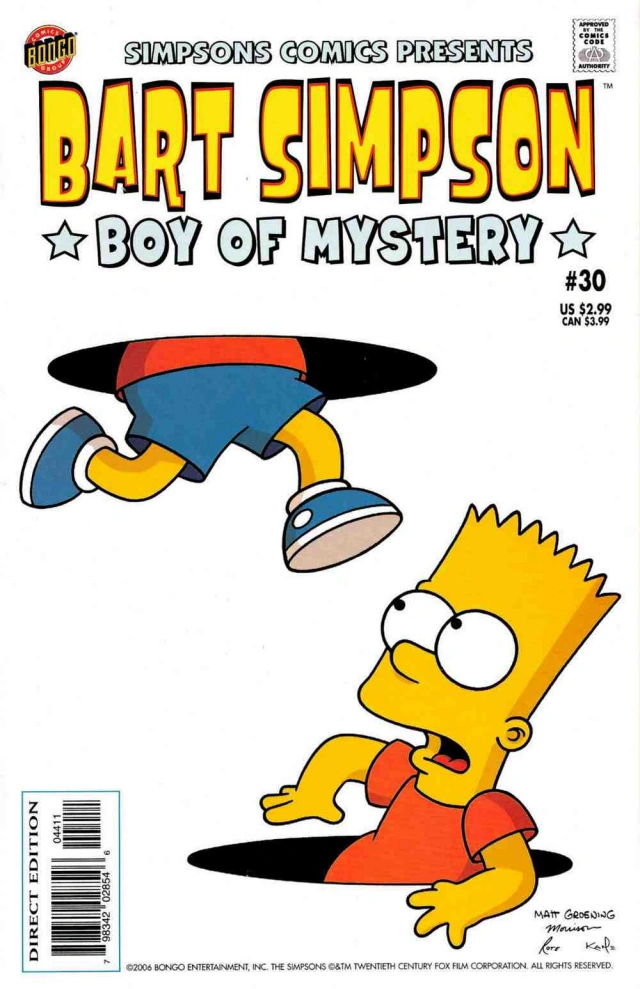 Bart Simpson Comics 30 | Simpson Wiki en Español | Fandom