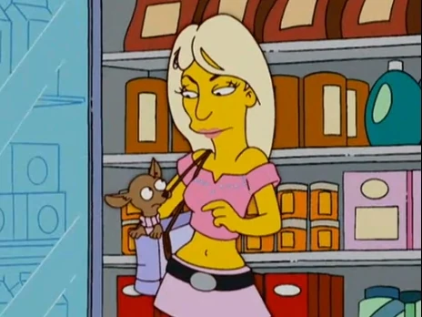 Chihuahua de Paris Texan | Simpson Wiki en Español | Fandom