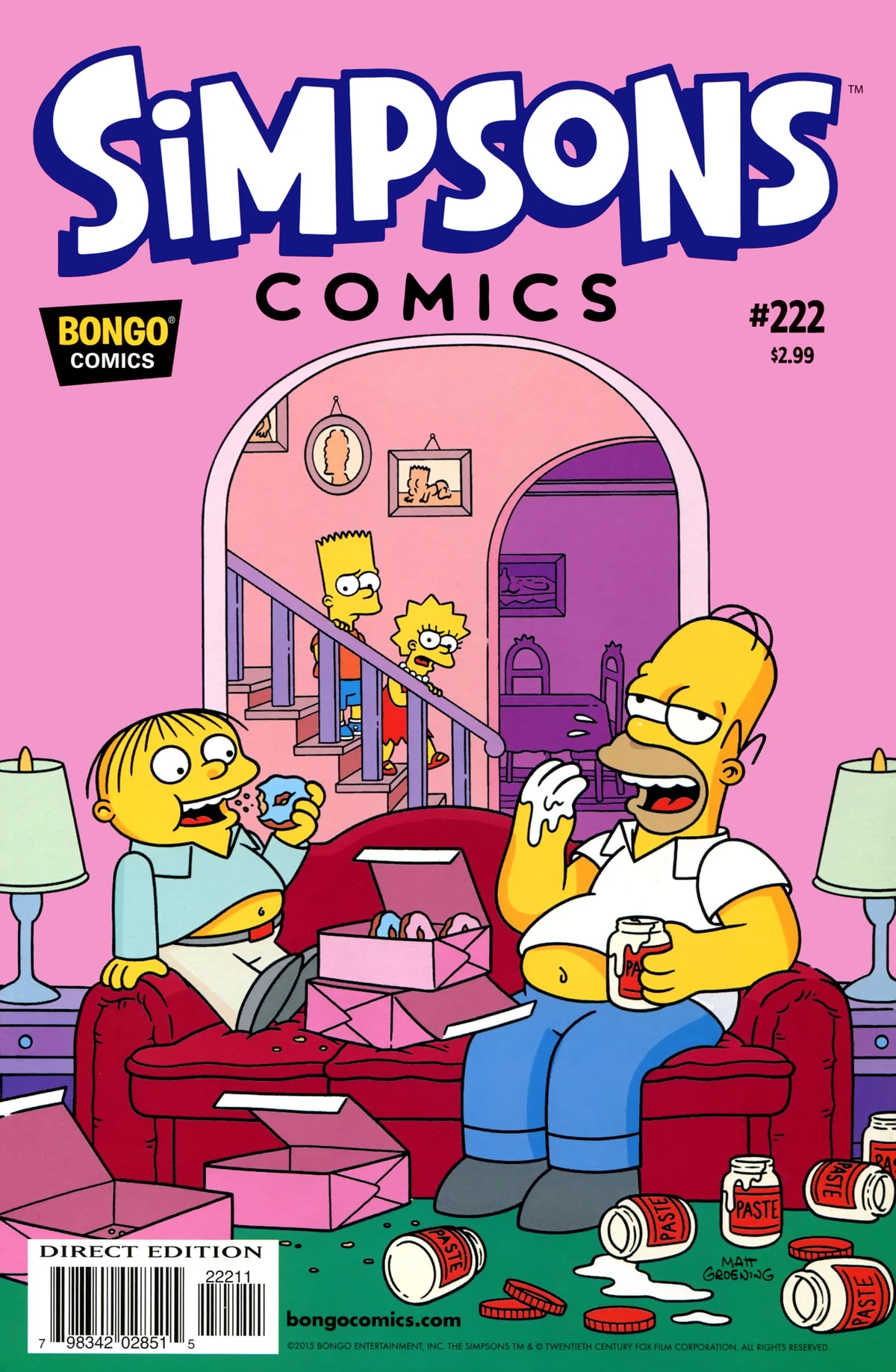 Simpsons Comics 222 | Simpson Wiki en Español | Fandom