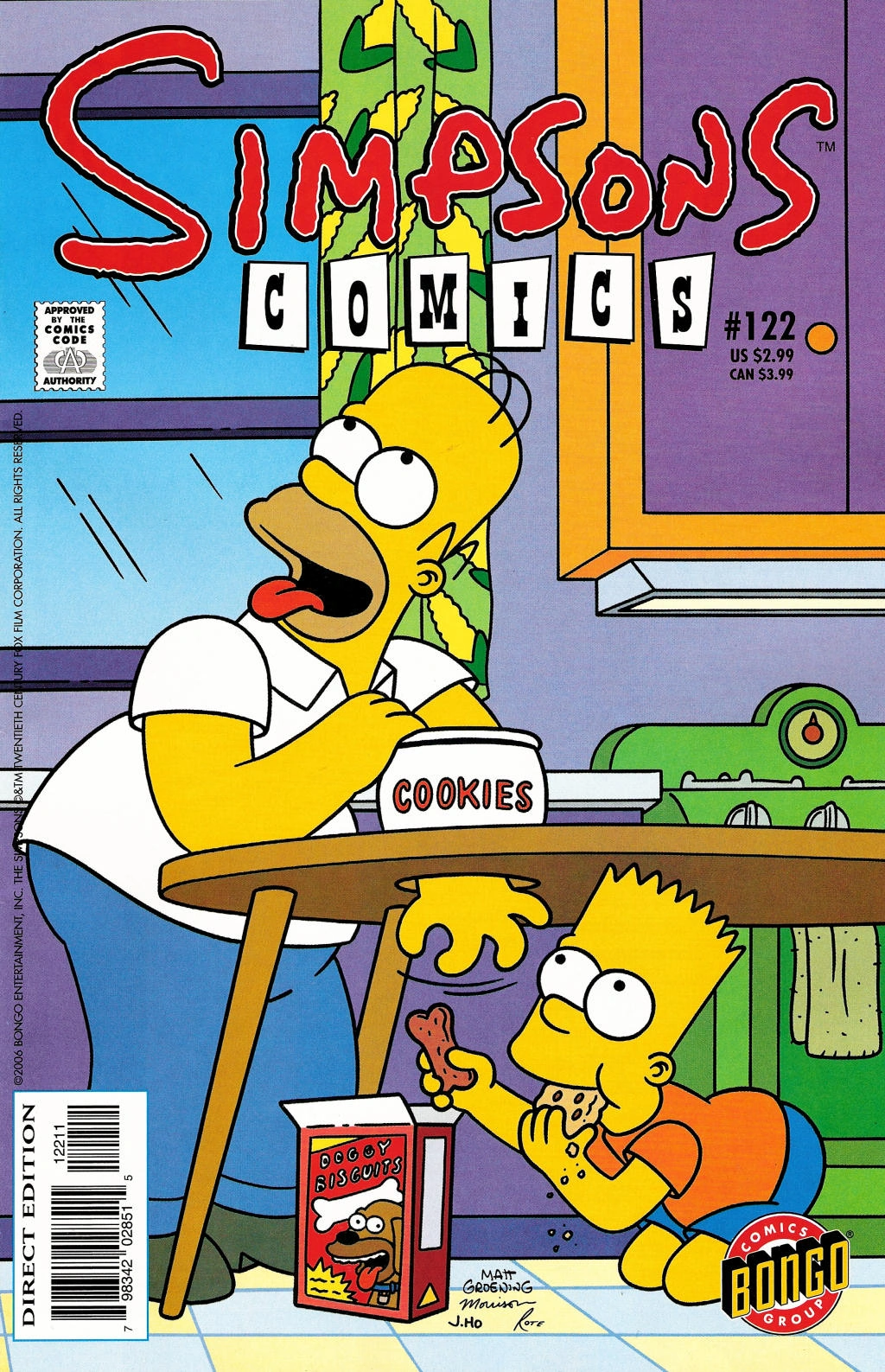 Simpsons Comics 122 | Simpson Wiki en Español | Fandom