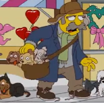 Crazy Dog Man | Simpson Wiki en Español | Fandom