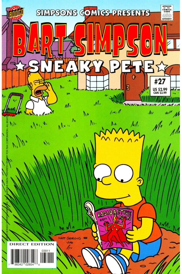 Bart Simpson Comics 27 | Simpson Wiki en Español | Fandom