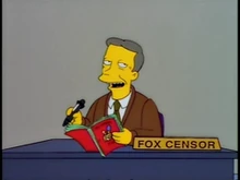 Fox Censor | Simpson Wiki en Español | Fandom