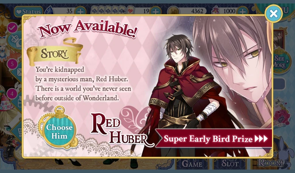 Early Bird Offer: Red Huber | Lost Alice In Wonderland: Shall We Date ...