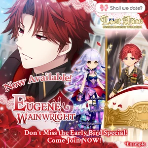 Early Bird Offer: Eugene Wainwright | Lost Alice In Wonderland: Shall We Date? Wiki | Fandom