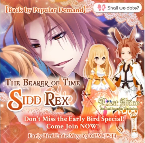 Early Bird Offer: Sidd Rex | Lost Alice In Wonderland: Shall We Date ...