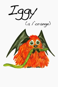 iggy coloring page kotlc