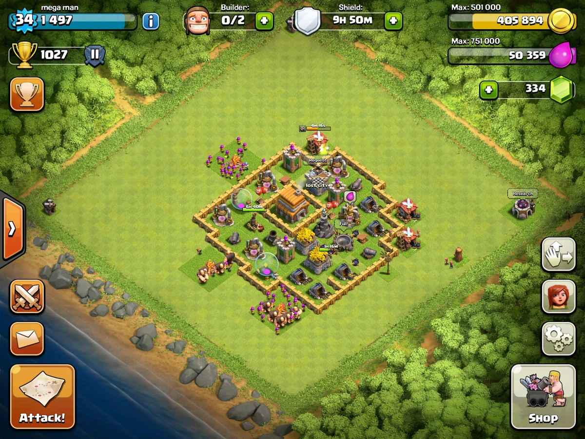 Mega Man Base | Lost Citys CoC Wiki | Fandom