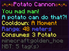 Potato Cannon | Lost Lands Redux (Minecraft Server) Wiki | Fandom