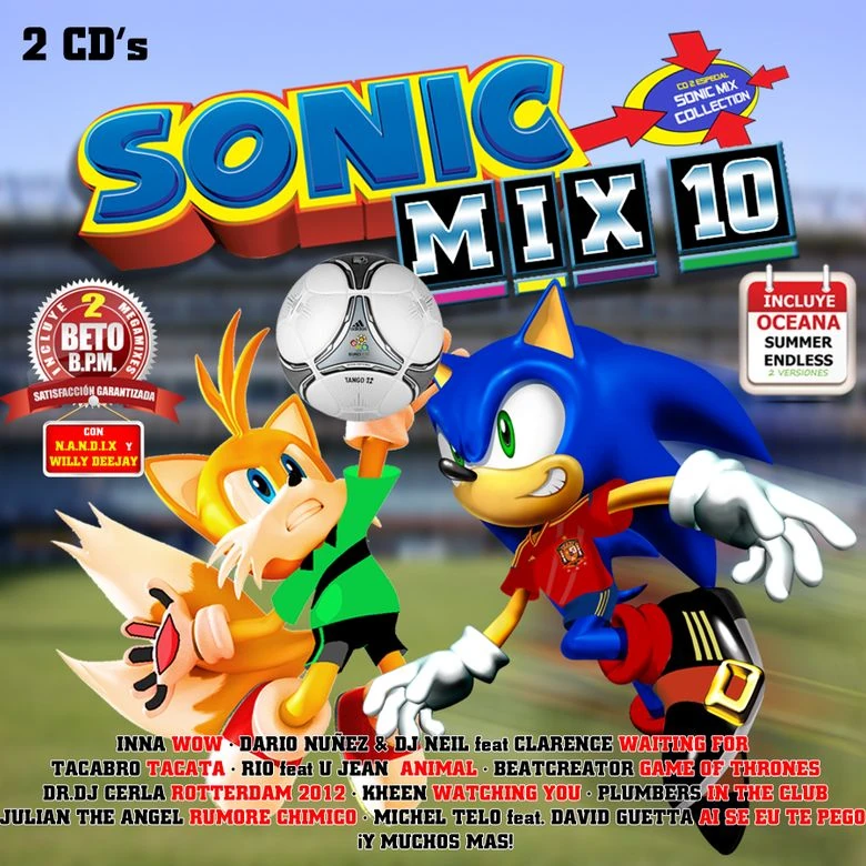 Sonic Mix 10 Collection (Megamix de Equipo de DJS parcialmente ...