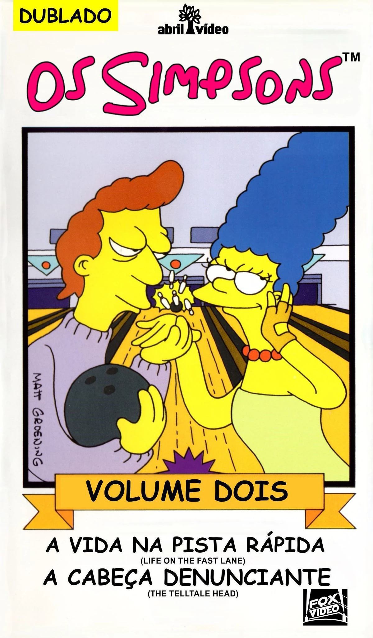 The Simpsons Volume 2 - Life on the Fast Lane (unreleased Abril Vídeo ...