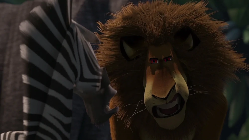 Madagascar (lost alternate ending of CGI-animated survival comedy film ...