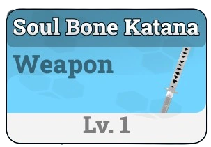 Soul Bone Katana | Lost Souls RPG Wiki | Fandom