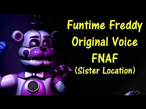 "Funtime Freddy" Original Voice (David Near) | Lost YouTube Media Wiki ...