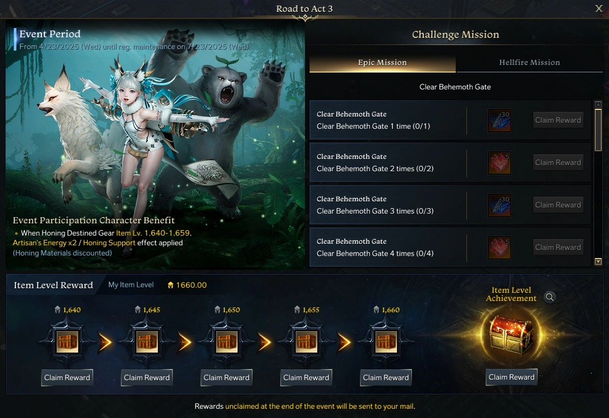 Road to Act 3 - Lost Ark Wiki